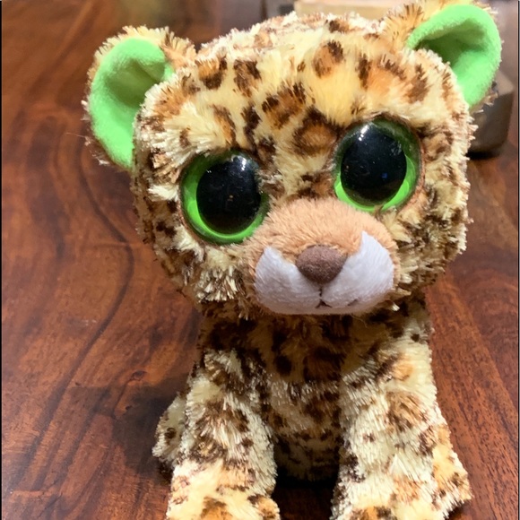 Ty | Toys | Ty Beanie Boos Speckles Leopard 6 | Poshmark